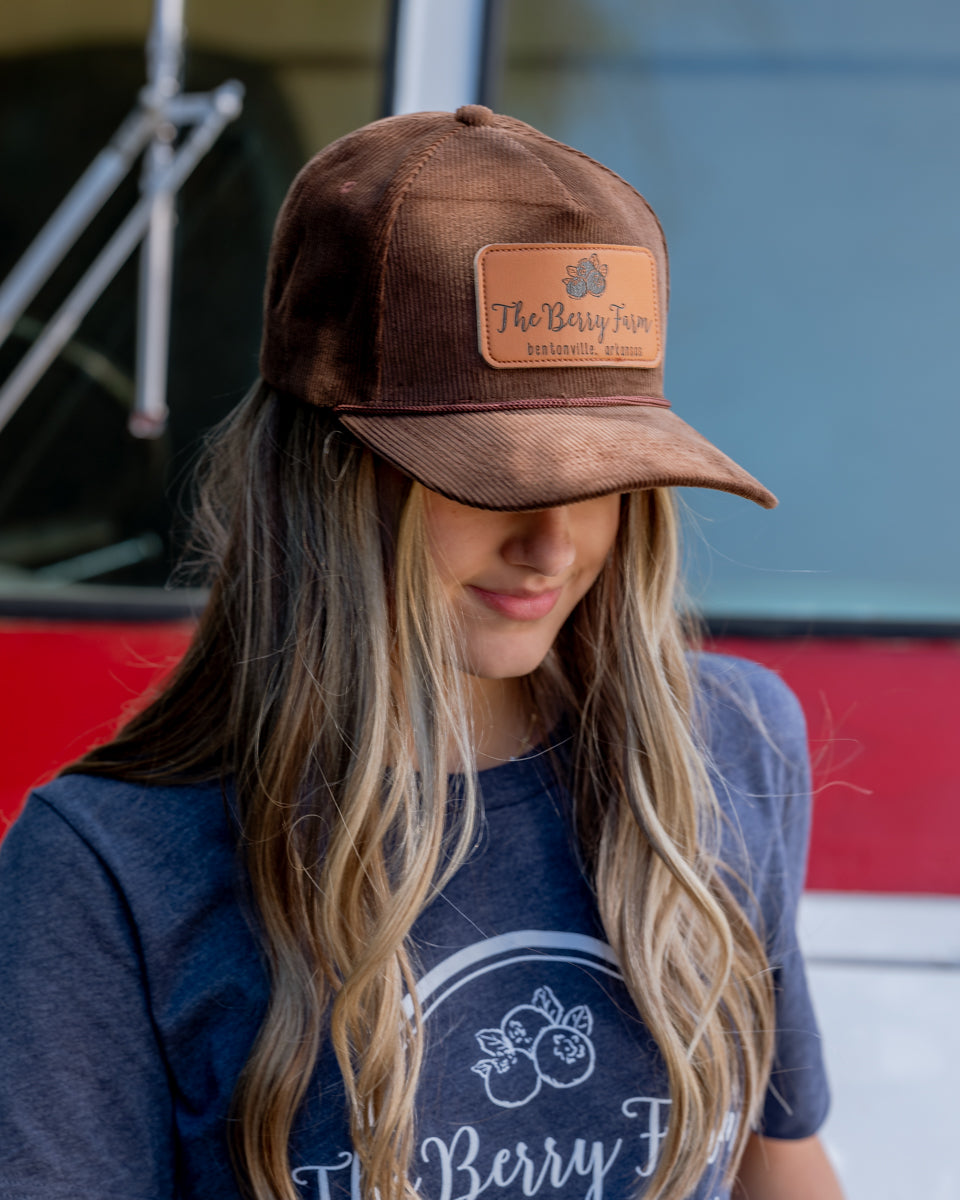The Berry Farm Corduroy Hat - Brown – Marrs Mercantile, LLC