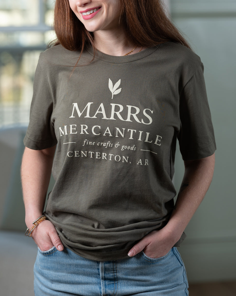 Marrs Mercantile Tee - Military Green